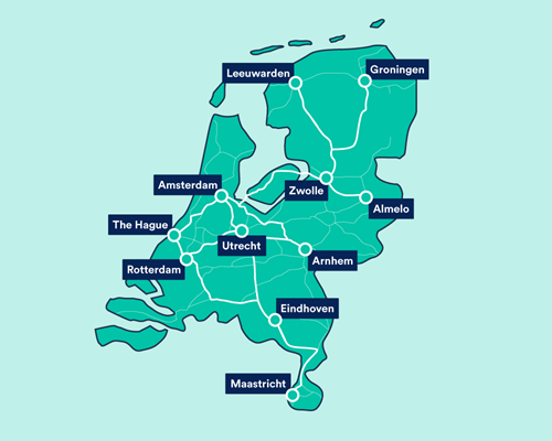 Treintijden NS en NS internationaal | Actuele treintijden | trainline