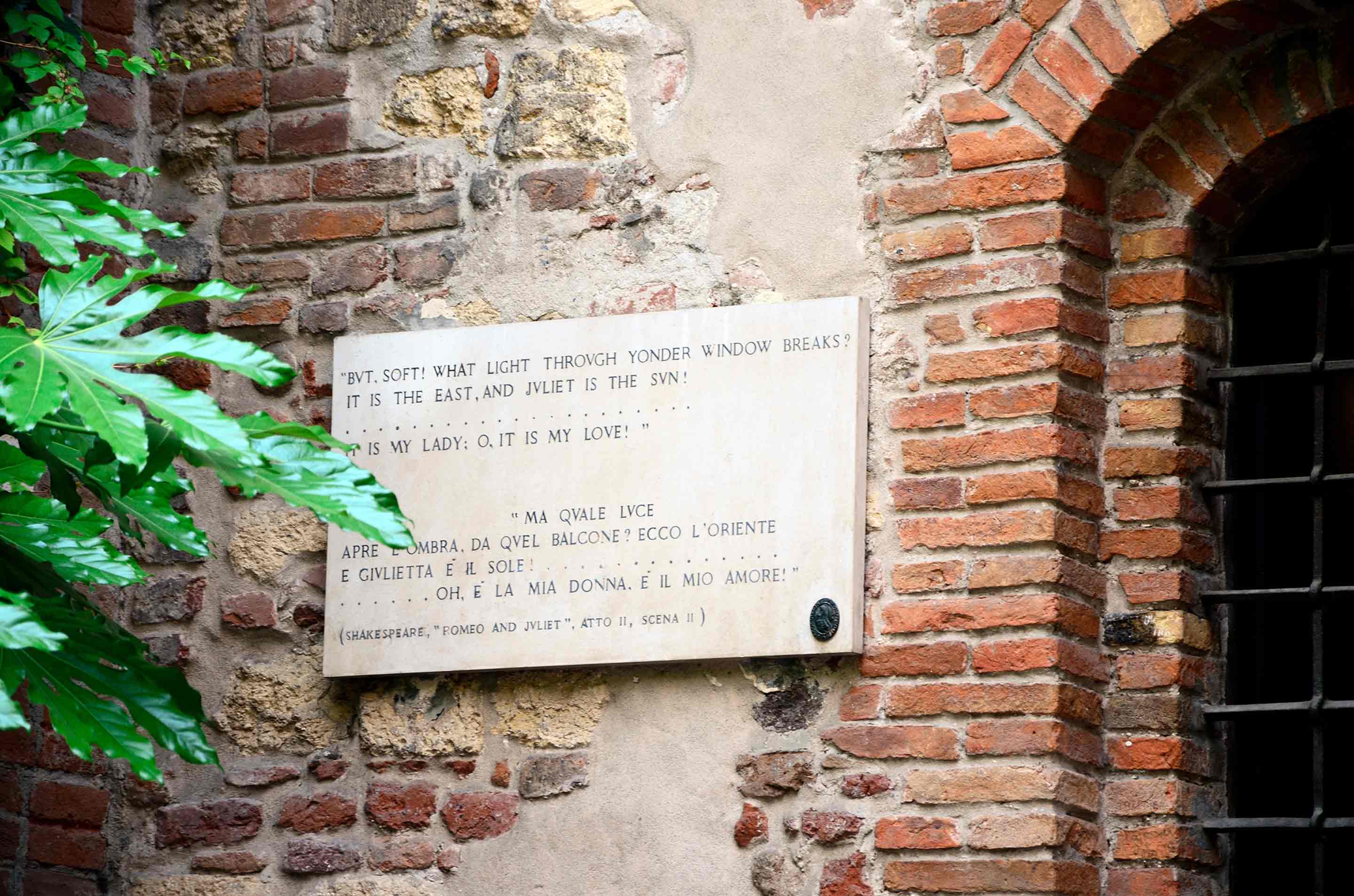 Letters To Juliet Wall